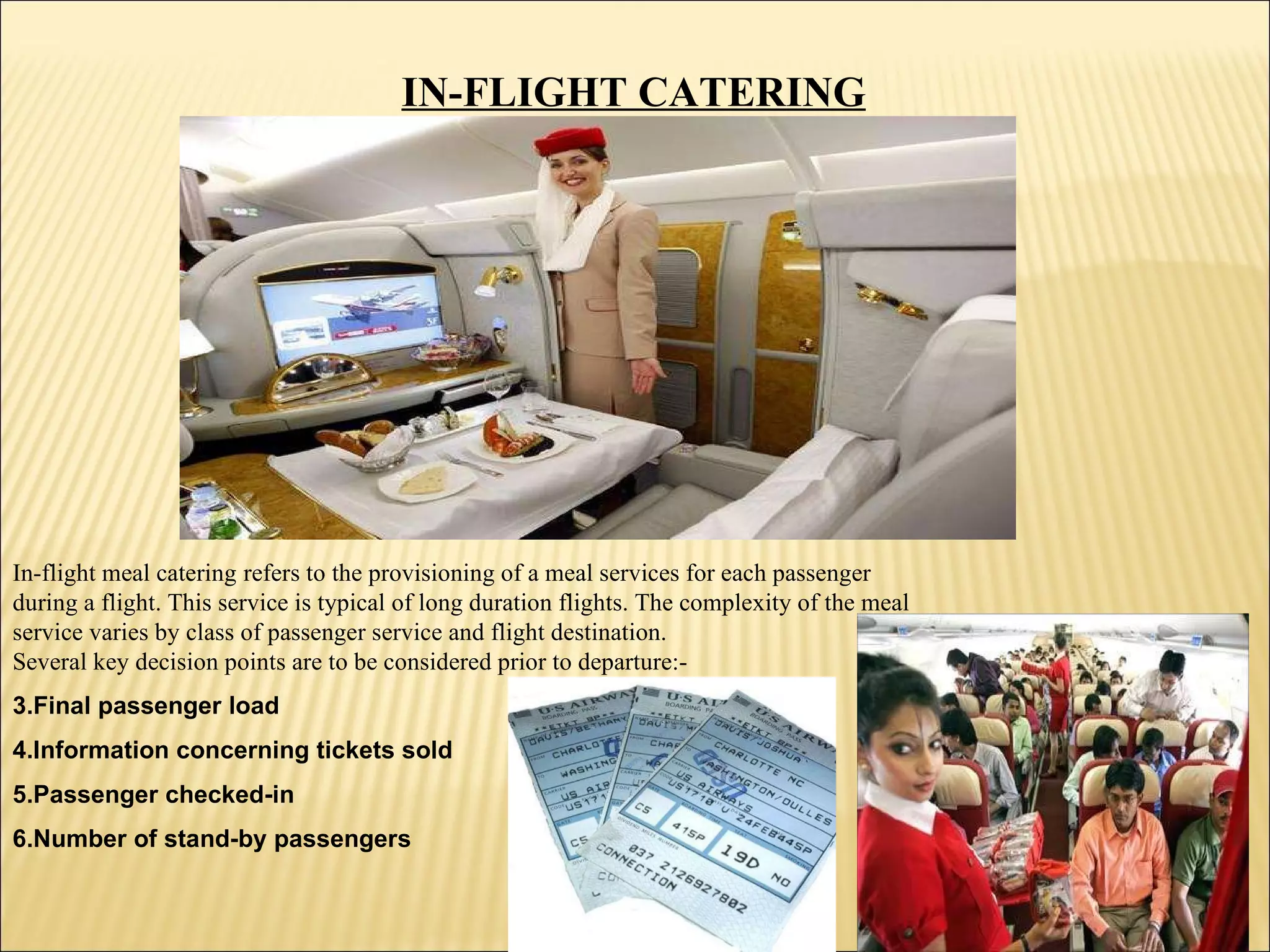 Inflight catering ppt final | PPT