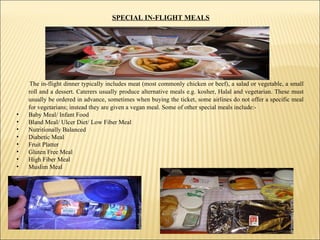 Inflight catering ppt final | PPT