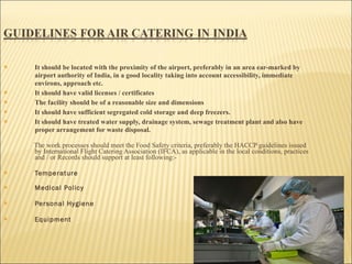 Inflight catering ppt final | PPT