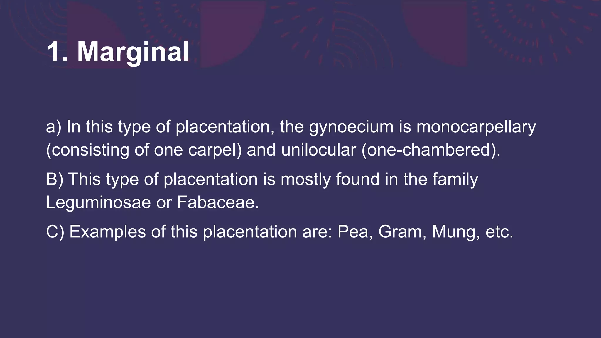 Botany: Inflorescence , Placentation & Seed .pptx