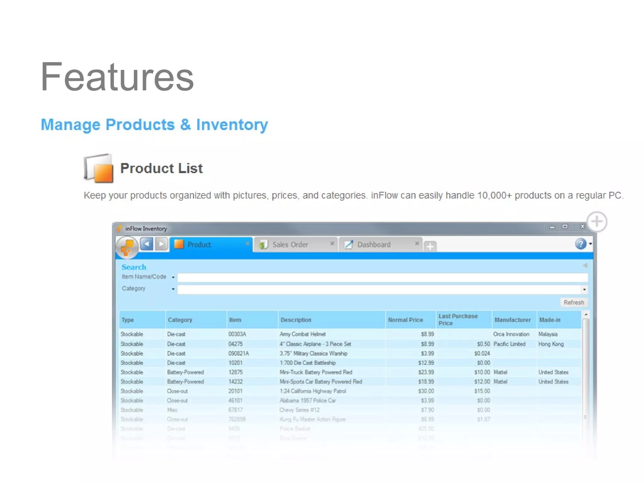inFlow Inventory Software Overview | PPT | Business | Business and Finance