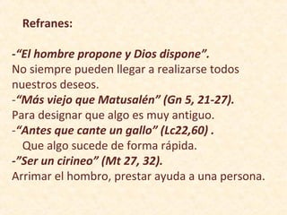 Influen. biblia en la lengua | PPT