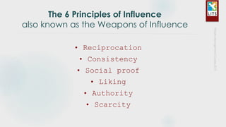 Influence. The Psychology of Persuasion (in IT) | PPTX