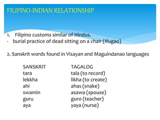 Influence of India an China in the Philippines | PPTX | Hinduism ...