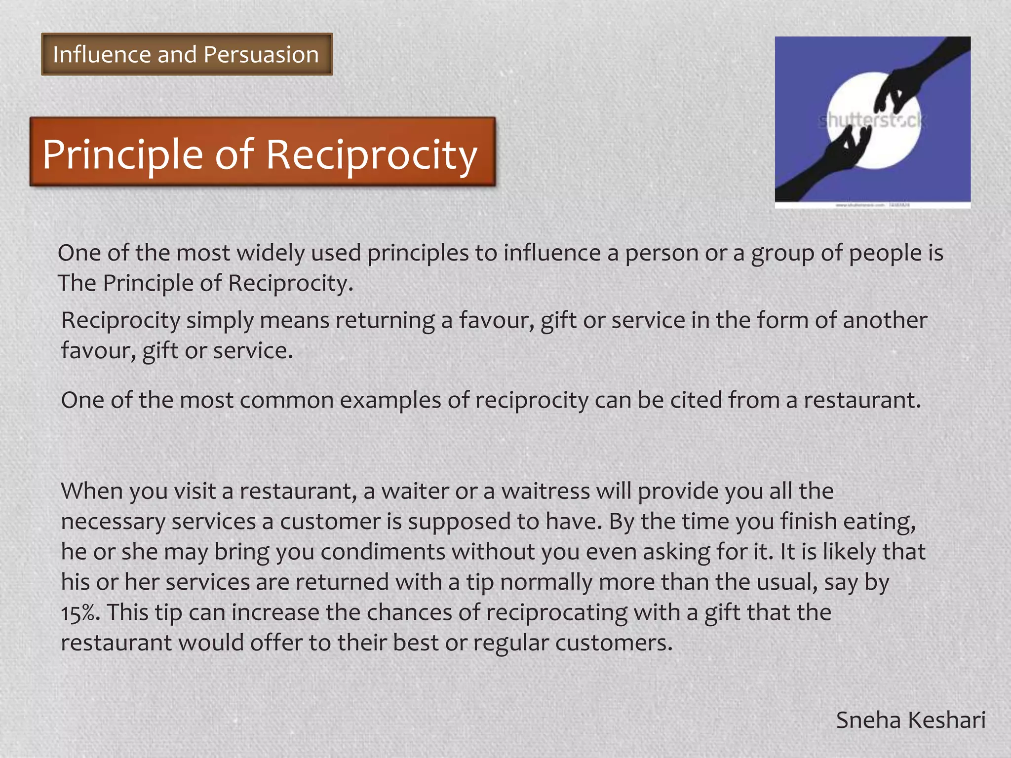 Influence and Persuasion | PPTX