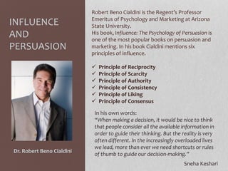 Influence and Persuasion | PPTX