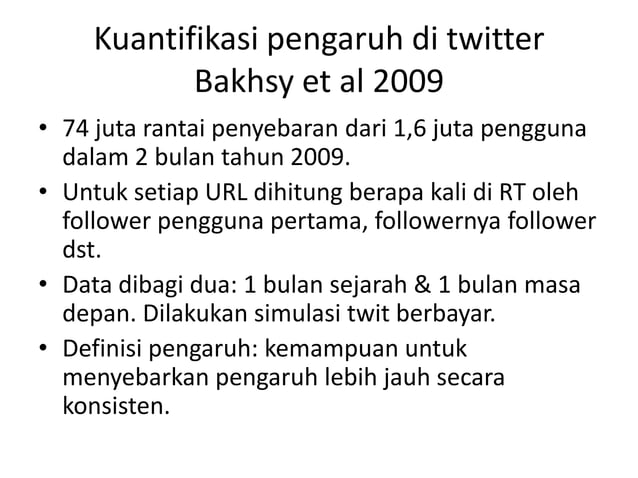 Influence & influencer by roby muhammad | PPTX