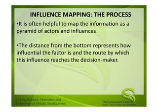 Influence mapping influencing policy change nairobi [compatibility mode ...