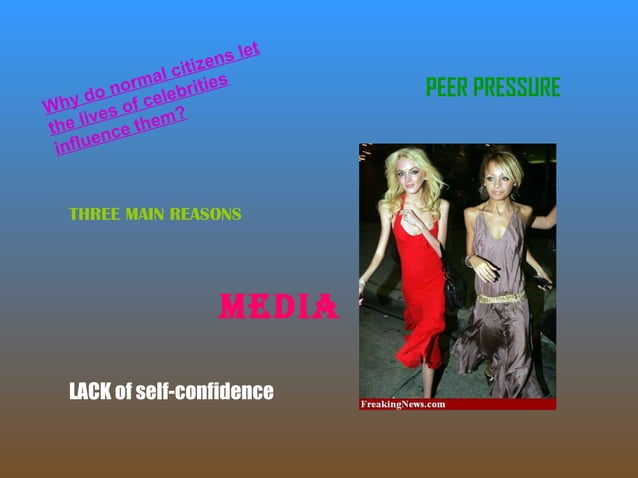 Influence Of Celebrities | PPT