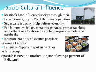 Influence of education on mestizo culture | PPTX