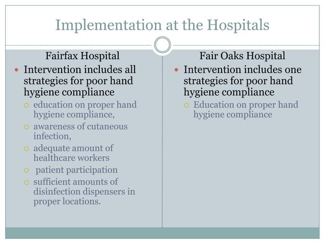 Influence of effective interventions on hand hygiene compliance | PPT
