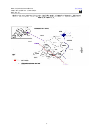Influence of formal institutions on solid waste disposal in newly ...