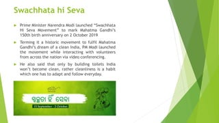 Influence of Social Media for Swachhata hi Seva & Cleanliness | PPTX