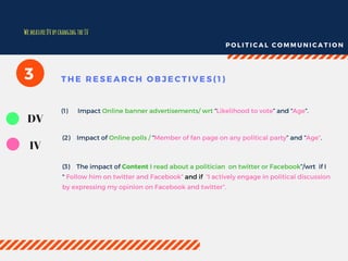 Influence of social media on voting | PDF | Social Networking | Internet