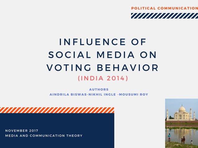 Influence of social media on voting behavior | PPT
