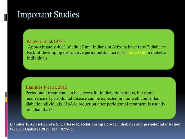 Influence of systemic conditions on the periodontium | PPTX