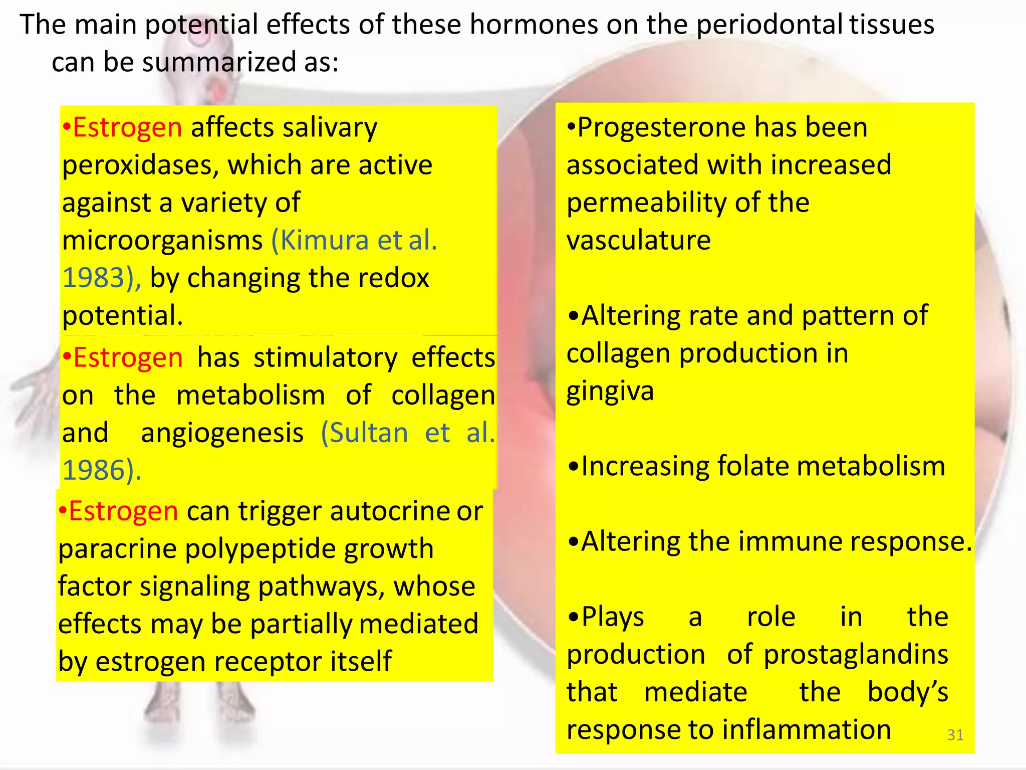 Influence of systemic diseases on periodontium. | PPTX