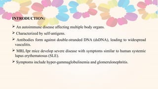 Influence on sle-like disorder in MRL^L.(final).pptx
