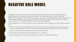 Influence peer group and role model for idol behavior | PPT
