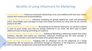 Influencer marketing! | PPTX