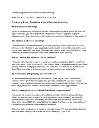 Influencer Marketing 101 A Step-by-Step Guide to Launching Your First ...