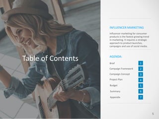 Influencer Marketing Strategy - A Six Step Guide | PPTX