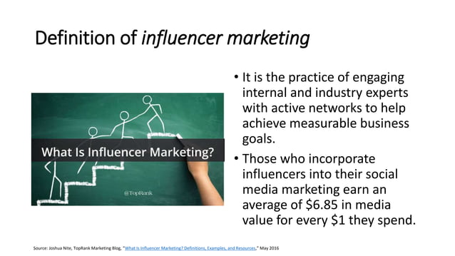 Influencer marketing strategy - module 1 lesson 1 | PPTX