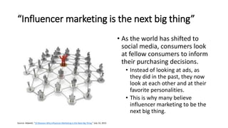 Influencer marketing strategy - module 1 lesson 1 | PPTX