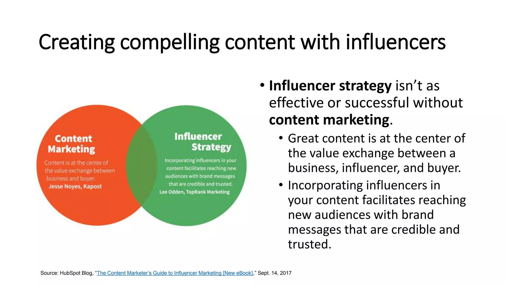 Influencer marketing strategy - module 2 lesson 1 | PPTX
