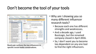 Influencer marketing strategy - module 3 lesson 1 | PPTX | Social ...