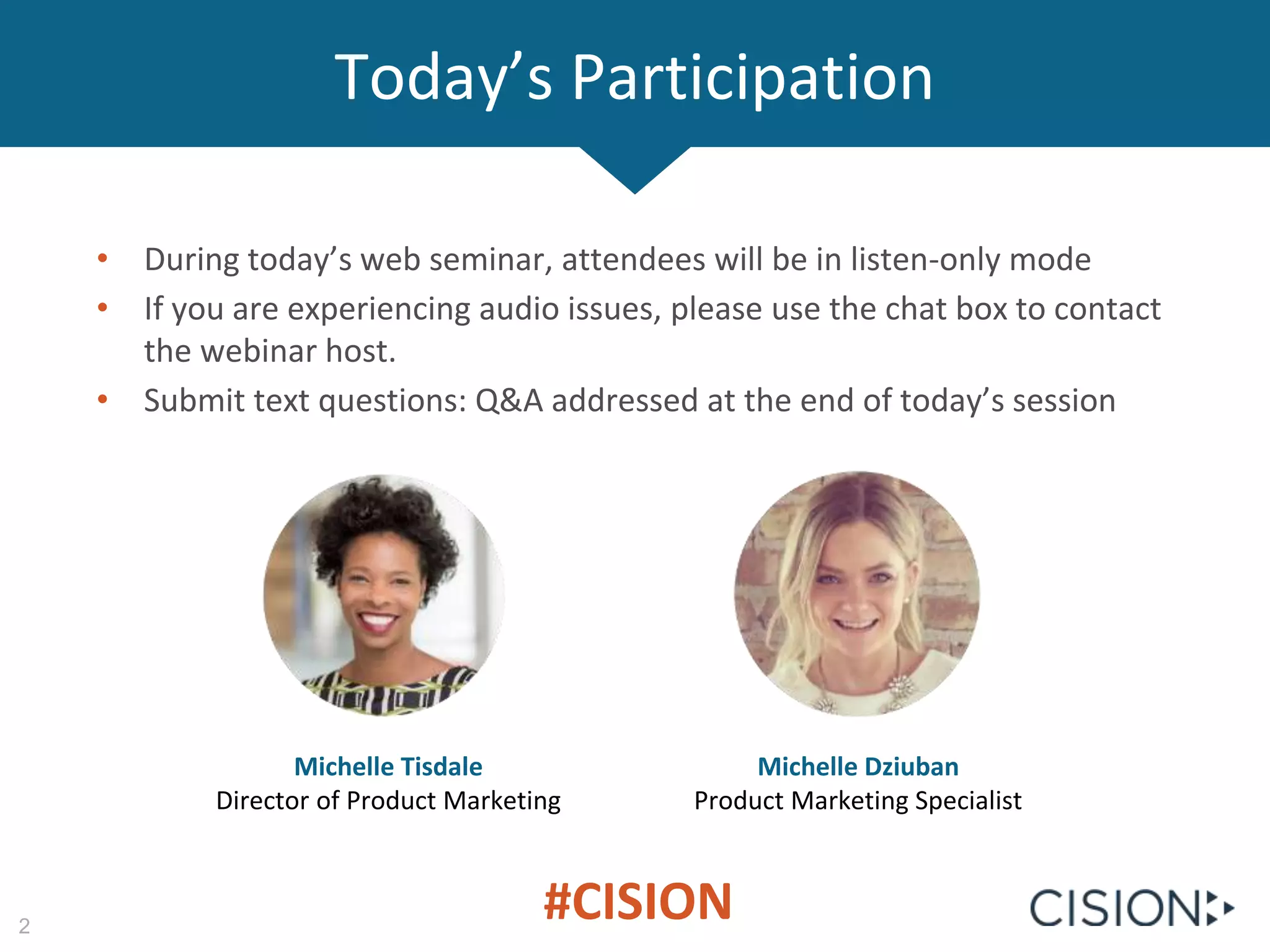 Cision PR Edition: Uncover Your Audience's Influencers! | PPTX