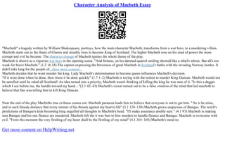 Influences On Macbeth | PPT