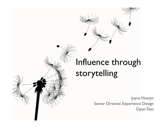 Influence Through Storytelling | PDF