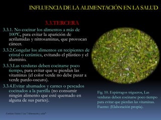 Influencia de la alimentación en la salud. Alimentos imprescindibles en ...