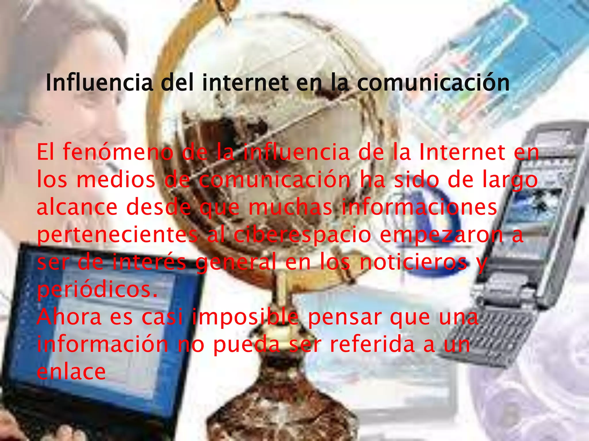 Influencia del internet en la juventud | PPT