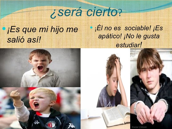 Influencia De Los Padres En La Personalidad De Los Hijos