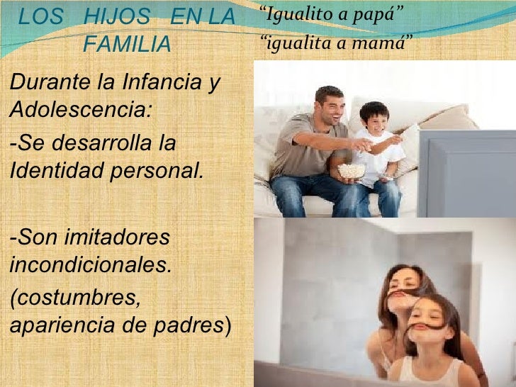 Influencia De Los Padres En La Personalidad De Los Hijos