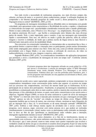 A influência da linguagem virtual em redações escolares de alunos do ...