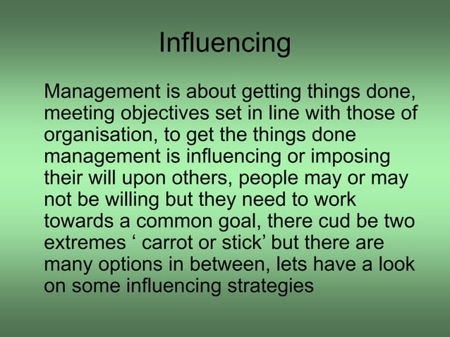 Influencing and Negotiation for Entrepreneurs | PPT