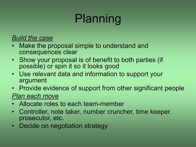 Influencing and Negotiation for Entrepreneurs | PPT
