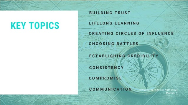 Influencing without Authority Workshop | PPT