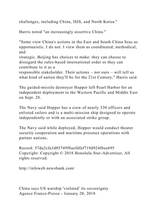 Influencing History The Deceptions behind News Reporting Sir .docx