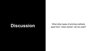 Influencing visual judgement through affective priming | PPTX