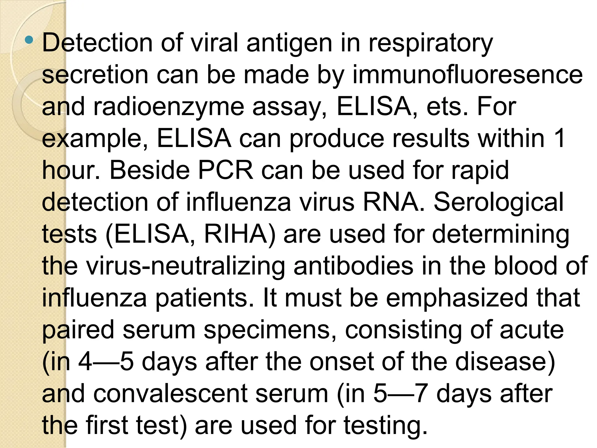 Acute viral infection influenza (infectious disease).ppt