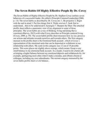 Influential People Essay | PDF