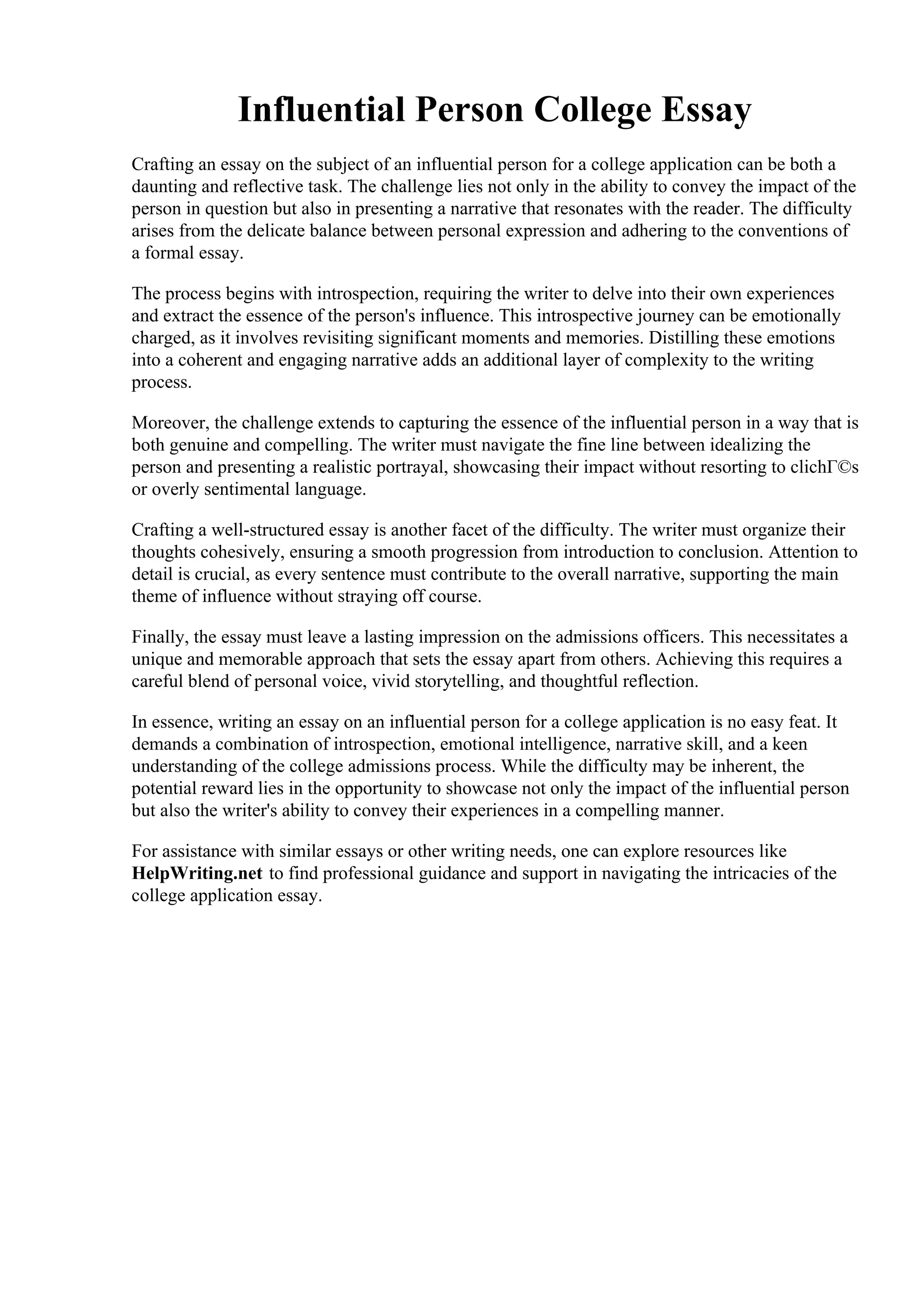 Influential Person College Essay.pdf