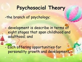 Influential theorists of child development | PPTX