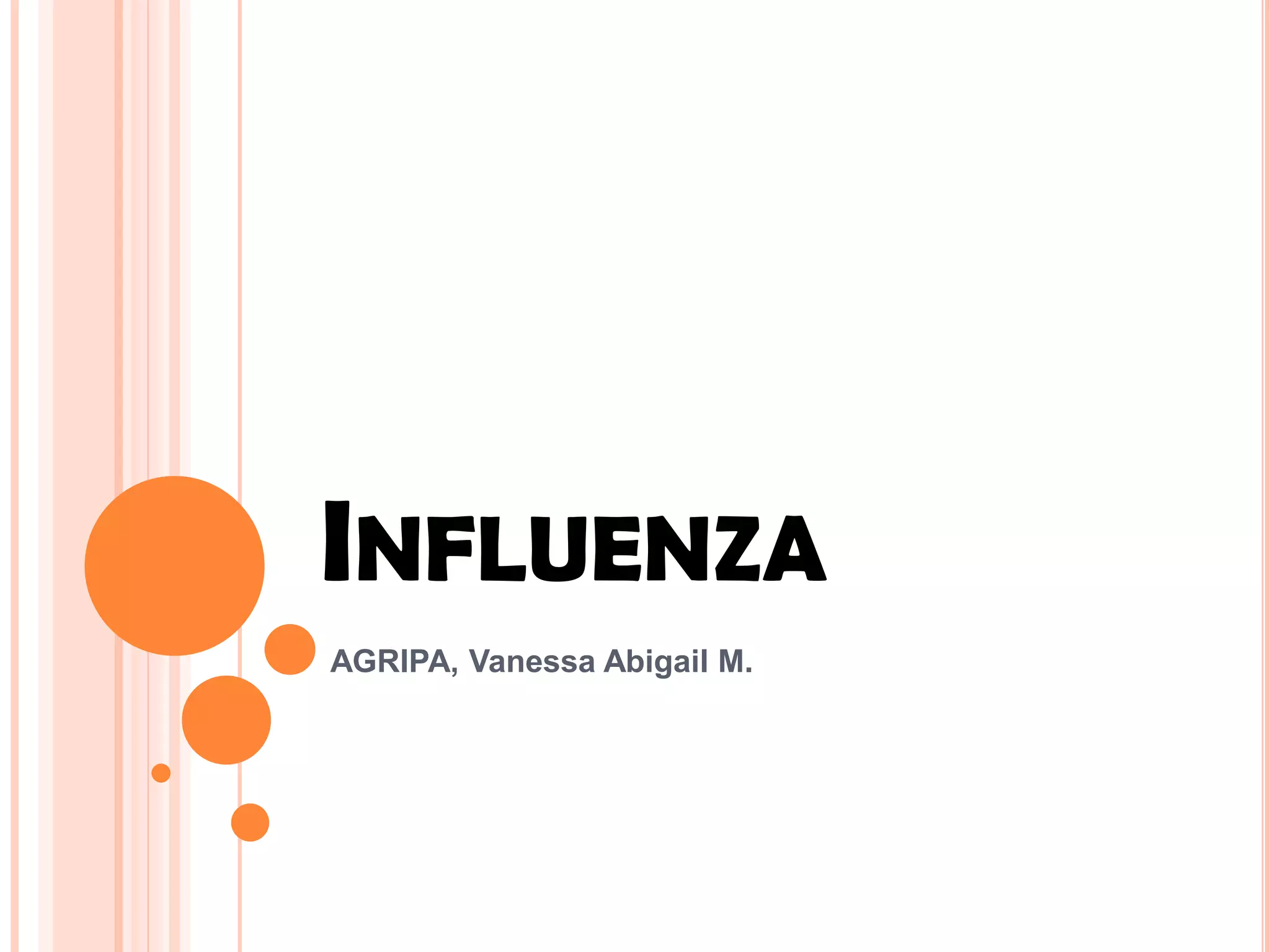 Influenza | PPTX