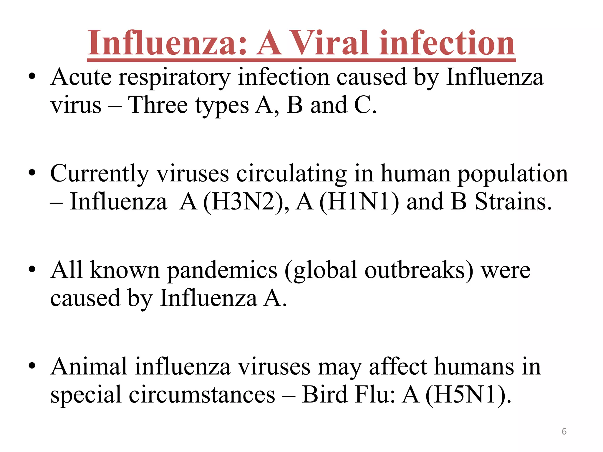 -Influenza-epidemiology,prevention and control | PPTX