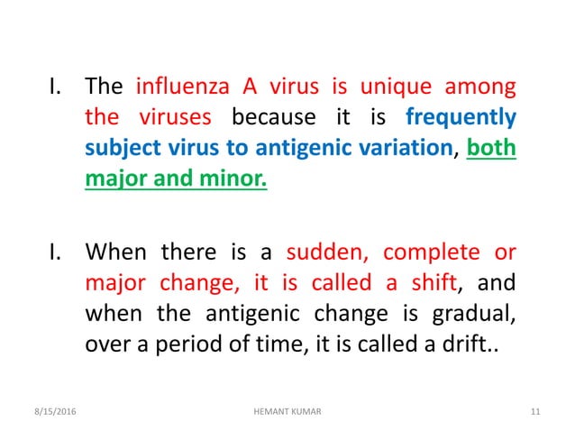 Influenza | PPTX | Cold and Flu | Diseases and Conditions